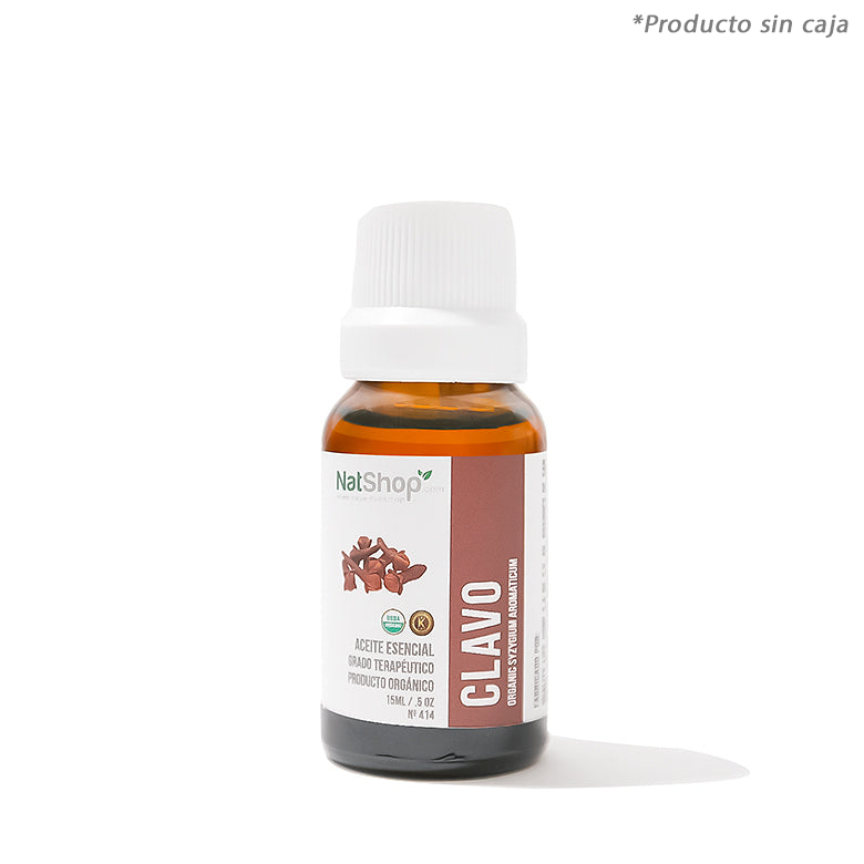 Aceite Esencial de Clavo Orgánico – Natshop